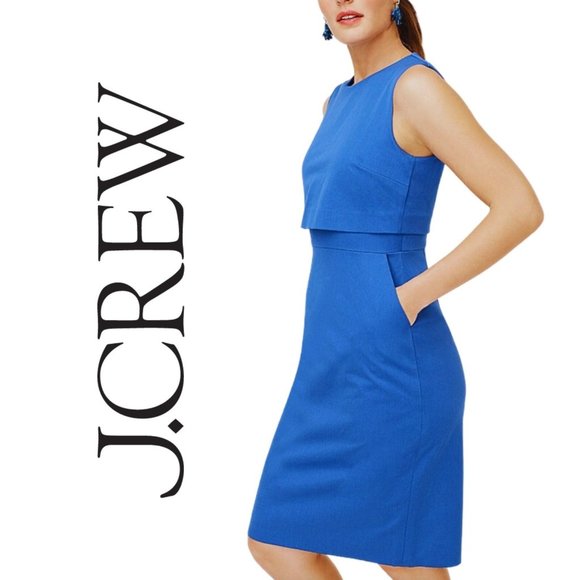 J Crew Dresses J Crew Womens Going Places Sheath Dress Bi Stretch